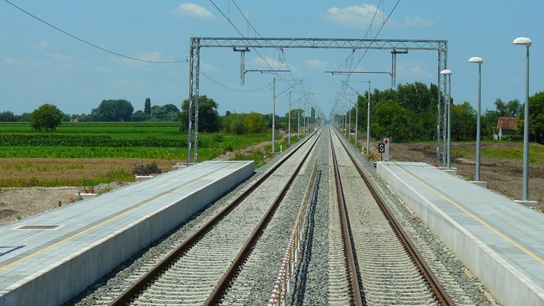 Željeznička pruga na dionici Hrvatski Leskovac - Karlovac Dalekovod-Projekt